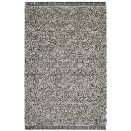 Teppich Home Affaire "Oslo" Teppiche Gr. B/L: 160 cm x 230 cm, 25 mm, 1 St., grau Esszimmerteppiche