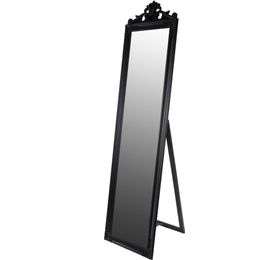 Dekospiegel LEONIQUE "King" Spiegel Gr. B/H/T: 45 cm x 180 cm x 6 cm, schwarz Dekospiegel Spiegel