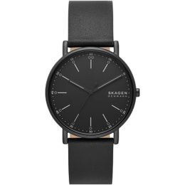 Quarzuhr Skagen "SIGNATUR, SKW6902" Armbanduhren schwarz Herren Quarzuhren