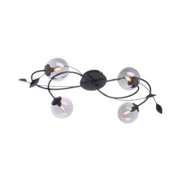 LED Deckenleuchte Paul Neuhaus "WIDOW" Lampen schwarz LED Deckenlampen