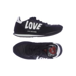 Love Moschino Damen Sneakers, schwarz, Gr. 39
