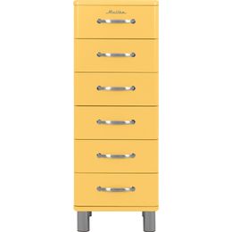 Kommode Tenzo "Malibu" Sideboards Gr. B/H: 41 cm x 111 cm, 6, gelb (sunny yellow) Kommode