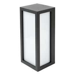 LED Wandleuchte Heitronic "Keanu" Lampen Gr. 1 flammig, Höhe: 25 cm, grau (anthrazit) LED Wandleuchte Wandleuchten