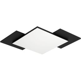 Deckenleuchte Eglo "TAMURIA" Lampen Gr. Höhe: 7,00 cm, braun (schwarz, braun) LED Deckenlampen