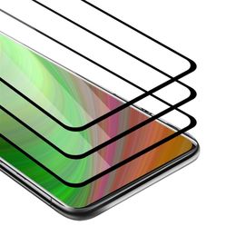 Cadorabo Schutzfolie für OnePlus 8 Schutzfolie, (3-St., 3x Schutzfolie (Smartphone nicht enthalten)