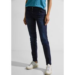 5-Pocket-Jeans Cecil Gr. 36, Länge 30, blau (blue black) Damen Jeans Weite