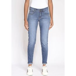 Relax-fit-Jeans Gang "94AMELIE" Gr. 26 (34), N-Gr, blau (universal class wash) Damen Jeans Weite