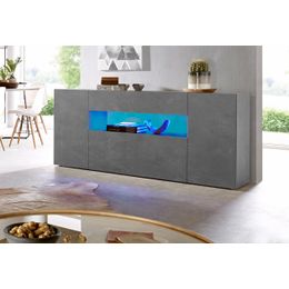 Sideboard Tecnos "Potenza" Sideboards grau (zement) Sideboards