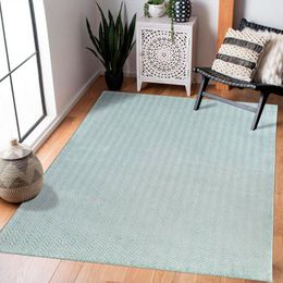 Teppich Carpet City "Fancy" Teppiche Gr. B/L: 240 cm x 340 cm, 12 mm, 1 St., grün (mint, türkis) Esszimmerteppiche