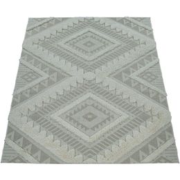 Teppich Paco Home "Eupen 471" Teppiche Gr. B/L: 160 cm x 230 cm, 22 mm, 1 St., beige Esszimmerteppiche
