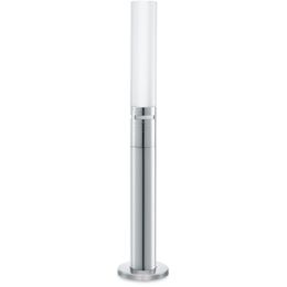 Außen-Stehlampe Steinel "GL 60 S" Lampen Gr. 1 flammig, Ø 12 cm Höhe: 103,8 cm, silberfarben (edelstahlfarben) LED Außenstandleuchten