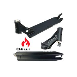 Chilli Pepper Chilli Stuntscooter Chilli Pro Stunt-Scooter Sign. Wessel Park forged C7 Deck Schwarz 50cm