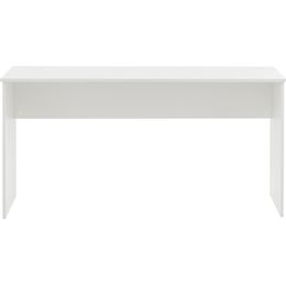 Schreibtisch Schildmeyer "Serie 400" Tische Gr. B/H/T: 150,0 cm x 73,6 cm x 65,0 cm, weiß (weiß, weiß, weiß) Schreibtische