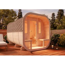 FinnTherm Fasssauna ScandiCube Deluxe