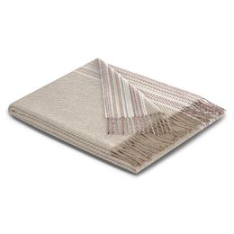 Wohndecke Biederlack Plaid ESSENCE (BL 140x190 cm) BL 140x190 cm beige