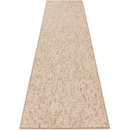 Läufer Hanse Home "Wolly 2" Teppiche Gr. B/L: 80 cm x 300 cm, 12 mm, 1 St., beige (beige, braun) Teppichläufer