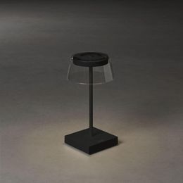 LED Tischleuchte Konstsmide "Scilla" Lampen Gr. Ø 11 cm Höhe: 27 cm, schwarz LED Tischlampen