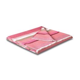 Wohndecke Biederlack Plaid GILETTI (BL 130x170 cm) BL 130x170 cm pink