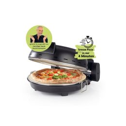Rachs KOCHWERK Elektrische Pizzapfanne Pizza Maker mit Temperatureinstellung