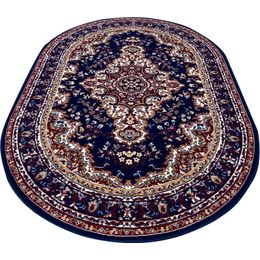 Teppich Home Affaire "Oriental" Teppiche Gr. B/L: 160 cm x 230 cm, 7 mm, 1 St., blau Orientalische Muster