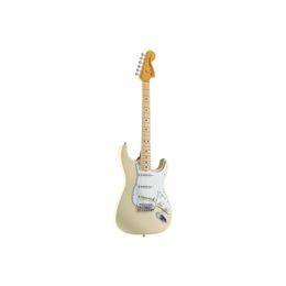 Fender E-Gitarre, '68 Stratocaster Deluxe Closet Classic Aged Vintage White