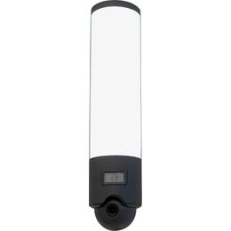Smarte LED-Leuchte Lutec "ELARA" Lampen Gr. Höhe: 7,6 cm, grau (anthrazit) LED Smart Home Außenleuchte Außenwandleuchte Außenwandleuchten