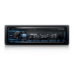 Alpine UTE-204DAB Bluetooth DAB USB MP3 1-DIN Autoradio Autoradio