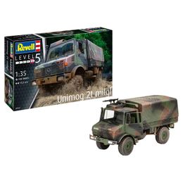 Revell® Modellbausatz Revell 03337 Bausatz Unimog 2t tmil gl der Bundesw