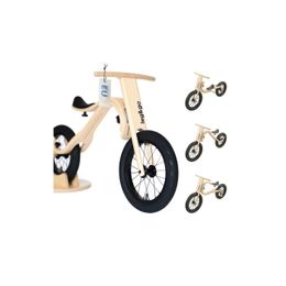leg&go Laufrad Mitwachsendes und Modulares Holzlaufrad für Kinder