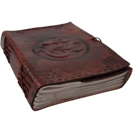 Guru Tagebuch Notizbuch, Lederbuch
