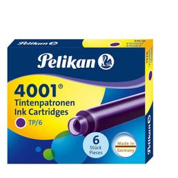 Pelikan 6 Pelikan Tintenpatronen 4001® / Füllerpatronen / Farbe: violett Tintenpatrone