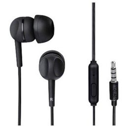 Thomson Thomson EAR3005BK In Ear Kopfhörer kabelgebunden Schwarz Headset Kopfhörer