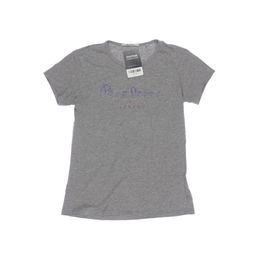 Pepe Jeans Damen T-Shirt, grau, Gr. 176