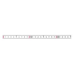 BMI Maßband, Bandmaß weiß 5m x 13 mm selbstklebend LNR-SK