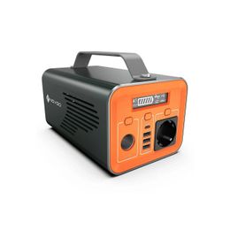 NOVOO Stromerzeuger NOVOO Powerbank Solar Generator 230Wh 62400mAh mit AC Steckdose 200W