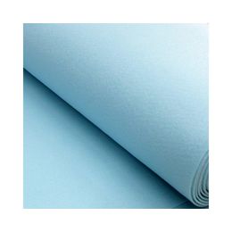 SCHÖNER LEBEN. SCHÖNER LEBEN. Stoff Kreativstoff Filz einfarbig hellblau 180cm Breite 2mm Stärke