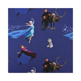 SCHÖNER LEBEN. SCHÖNER LEBEN. Stoff Jersey Disney Frozen dunkelblau Digitaldruck 1