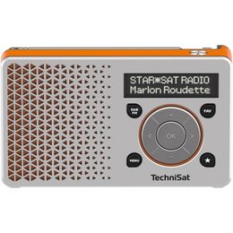 Technisat DIGITRADIO 1 Silber Orange Küchen-Radio