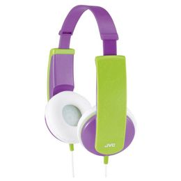 JVC JVC HA-KD5-V-E Kinder On Ear Kopfhörer kabelgebunden Lila