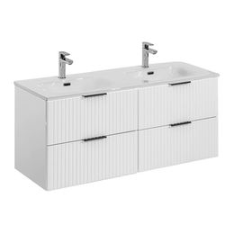 einfachgutemoebel Waschtisch-Set Badezimmer Waschplatz Blanchette 120cm