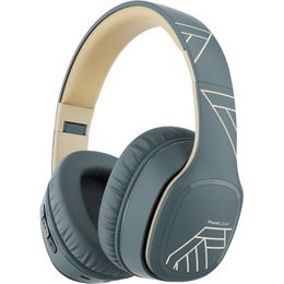 PowerLocus Klare, verzerrungsfreie Soundqualität Headset (Ultimativer Tragekomfort: Faltbares Design