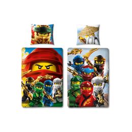 Kinderbettwäsche Lego Ninjago Movie Battle Bettwäsche Linon / Renforcé