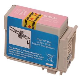 ABC Tintenpatrone (Kompatible Druckerpatrone für Epson C13T76064010 Light Magenta