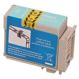 ABC Tintenpatrone (Kompatible Druckerpatrone für Epson C13T76054010 Light Cyan