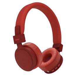 Hama Hama Freedom Lit On Ear Headset Bluetooth® Stereo Rot Faltbar