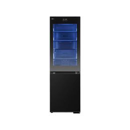 LG GBG7190CEV InstaView® KühLGefrierkombination (C, 172 kWh, 1860 mm hoch, Essence Black Steel )