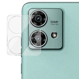 Wigento Handyhülle Für Motorola Edge 40 Neo Schutz Glas für Back Kamera Komplettschutz