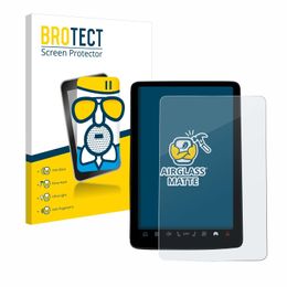 BROTECT Displayschutzglas Schutzglas für Volvo EX30 12.3", Schutzfolie Display Schutz Glas Folie matt, weiß