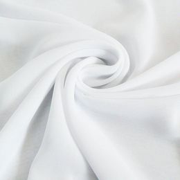OTTO Stoff Chiffon Meterware weiß