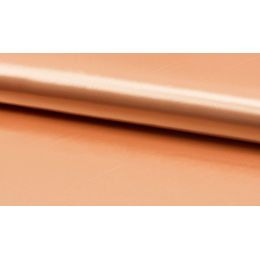 OTTO Stoff Kreativstoff Satinstoff einfarbig hellorange 1,4m Breite